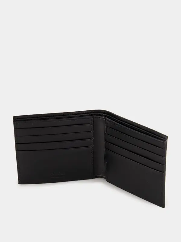 Prada Leather Wallet With Logo