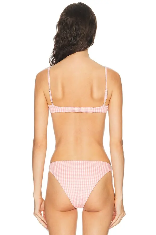 JUILLET Juliet Bikini Top - Primrose Plaid
