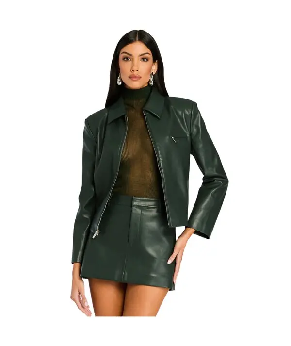 Retrofete Asha Faux Leather Jacket