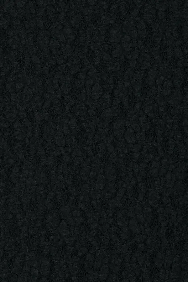 Enza Costa Puckered Lace Halter Maxi Dress - Black
