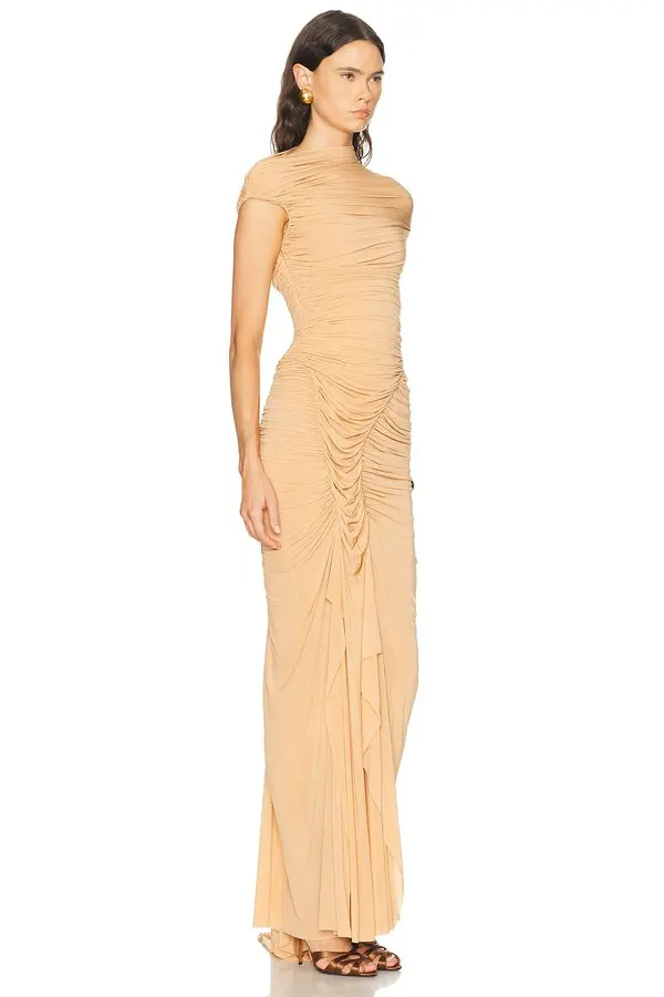FRANCESCO MURANO Long Draped Dress