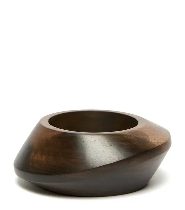 Max Mara Ebony Bangle Bracelet - Brown