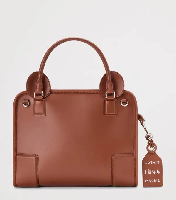 Loewe Medium Leather Lion Amazona 180 Top-handle Bag