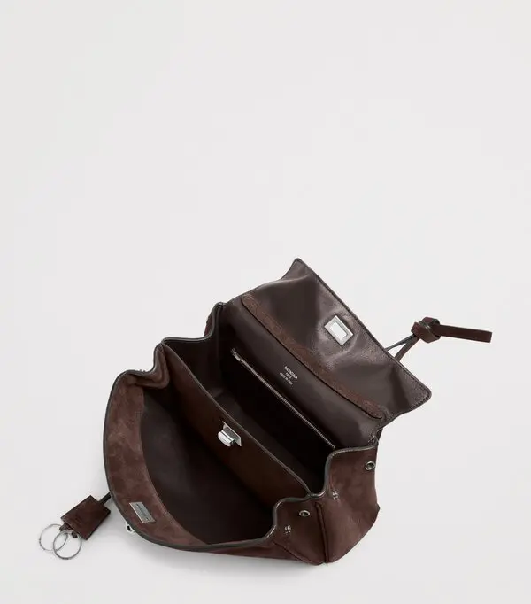 Balenciaga Small Suede Rodeo Top-handle Bag