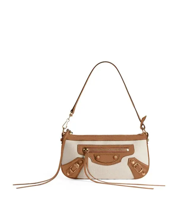Balenciaga Le City Canvas Pouch - Ivory