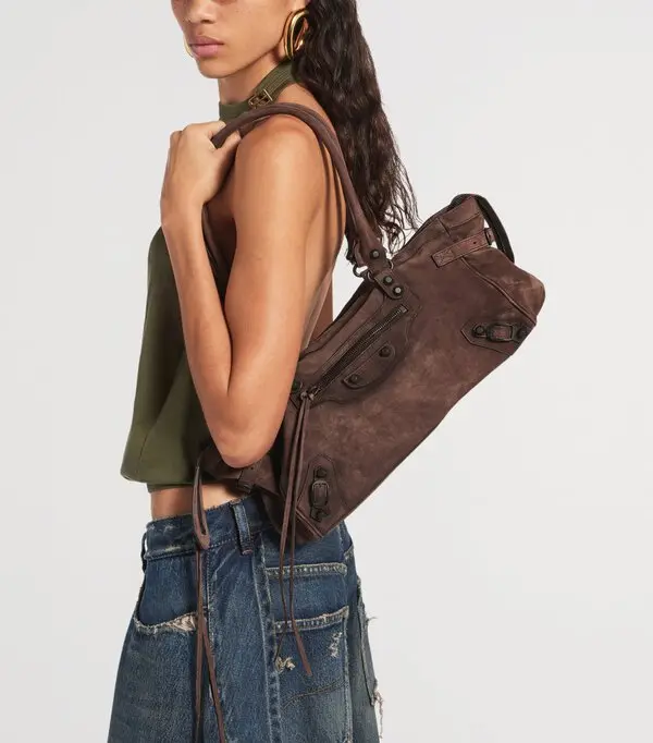 Balenciaga Le City East West Shoulder Bag