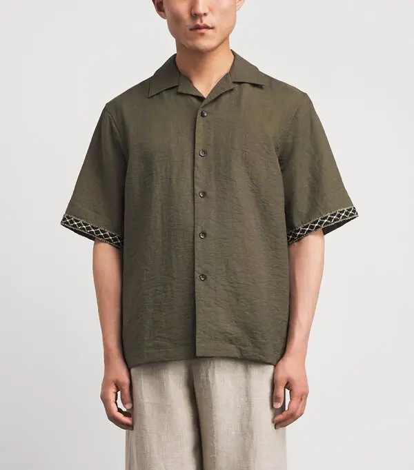 Commas Embroidered Resort Shirt