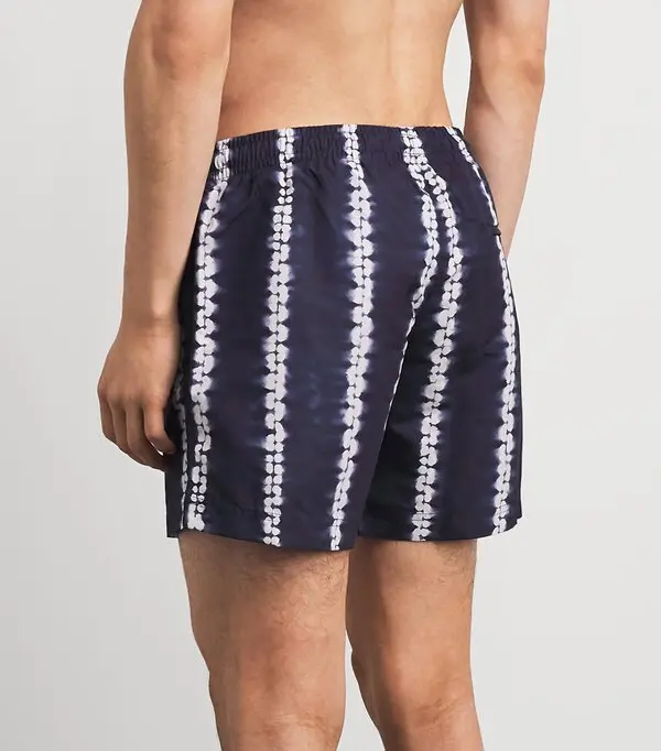 Commas Shibori Stripe Swim Shorts