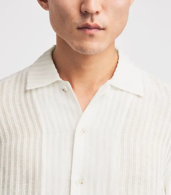 Commas Sheer Short-sleeve Shirt