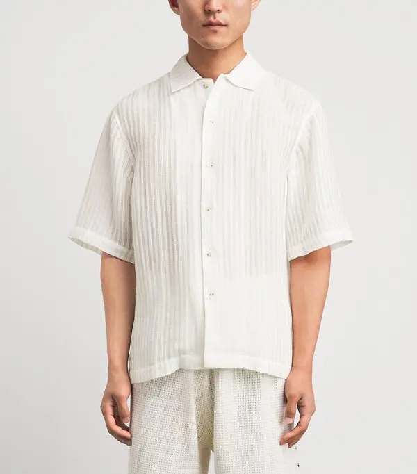 Commas Sheer Short-sleeve Shirt
