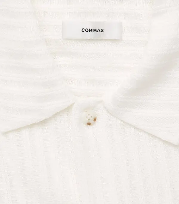 Commas Sheer Short-sleeve Shirt
