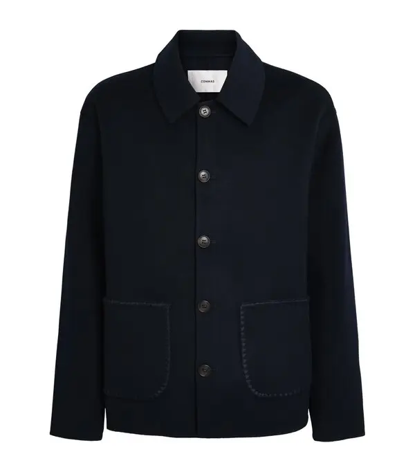 Commas Wool-cashmere Embroidered Jacket