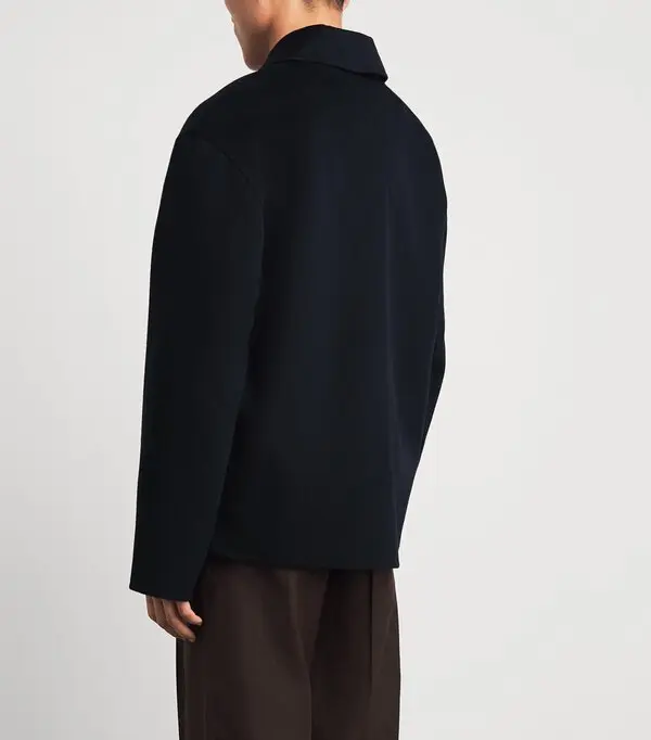 Commas Wool-cashmere Embroidered Jacket