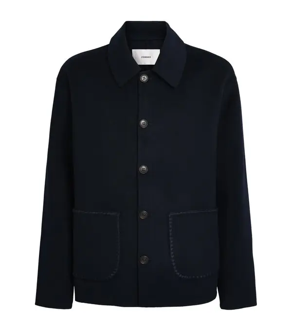 Commas Wool-cashmere Embroidered Jacket