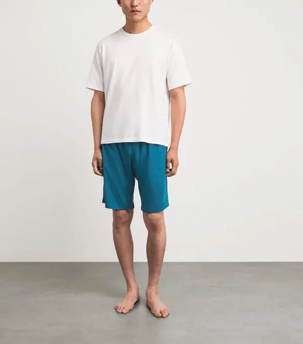 Derek Rose Basel Drawstring Modal Blend Shorts