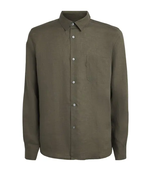 Derek Rose Linen Monaco Shirt