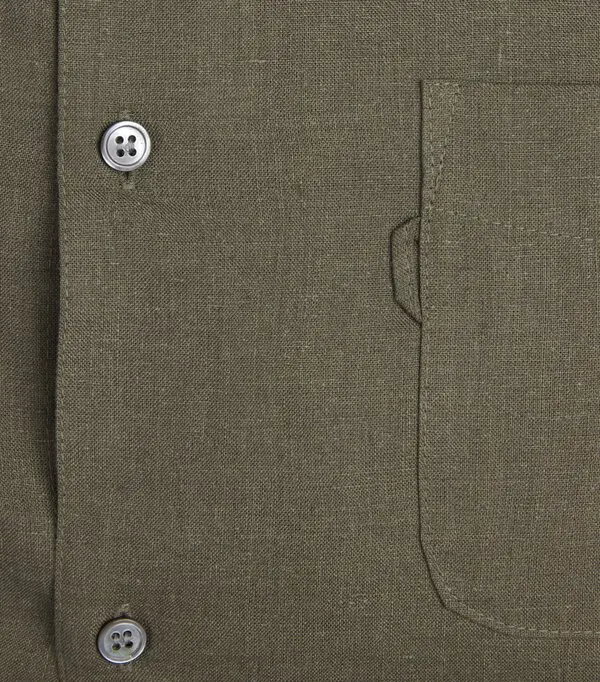 Derek Rose Linen Monaco Shirt