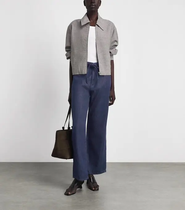 Rag & Bone Drawstring Phoebe Wide-leg Jeans