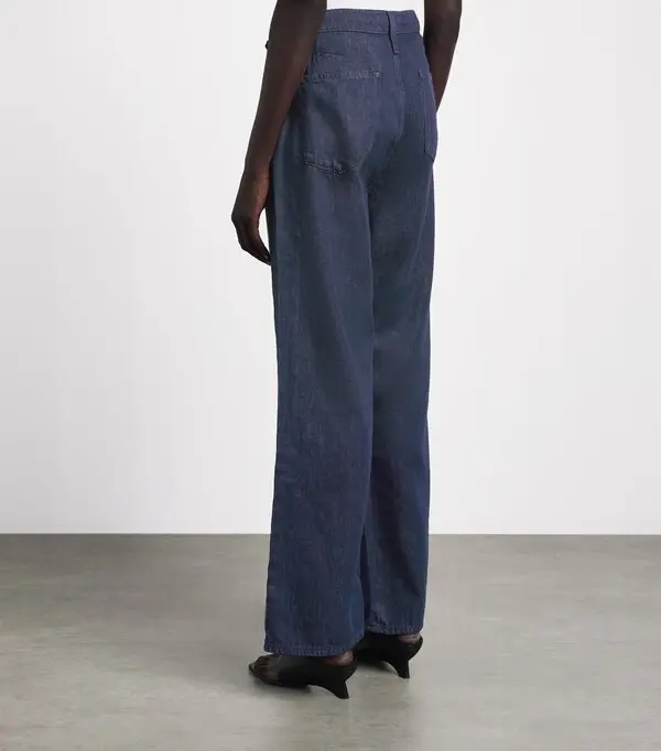 Rag & Bone Drawstring Phoebe Wide-leg Jeans