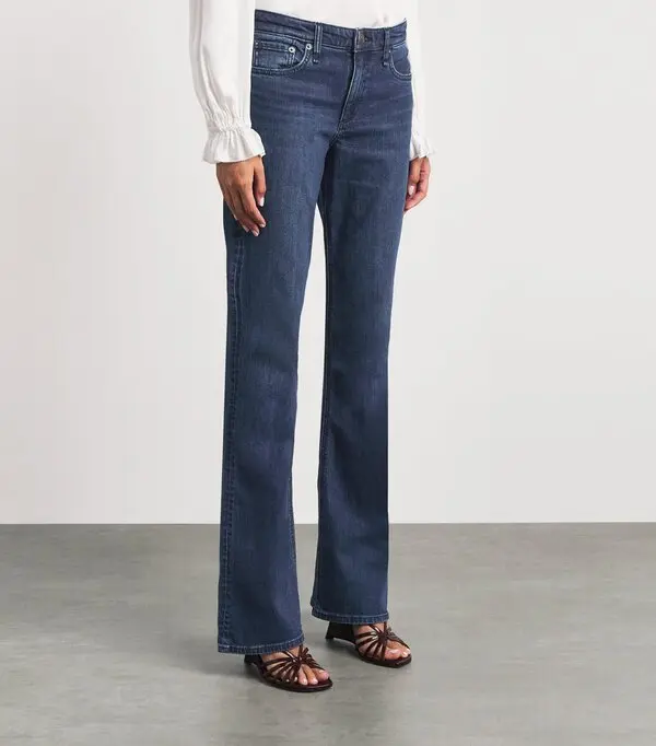 Rag & Bone Kinsley Bootcut Jeans - Blue
