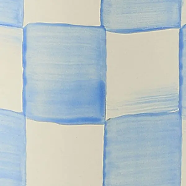 MACKENZIE-CHILDS Sky Check Utensil Holder