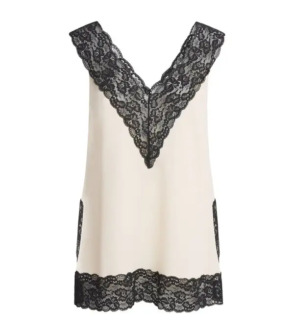 Stylein Lace-trim Miette Blouse - Ivory