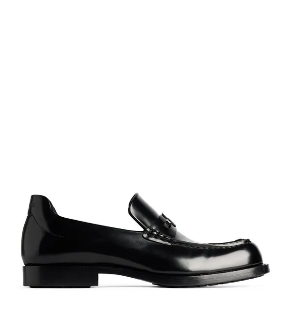 Balenciaga Patent Leather Comfy Loafers - Black