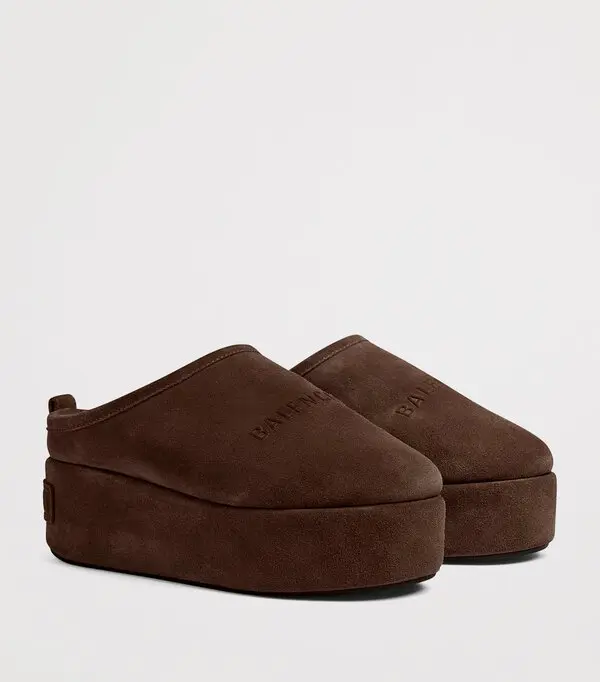 Balenciaga Alaska Platform Mules