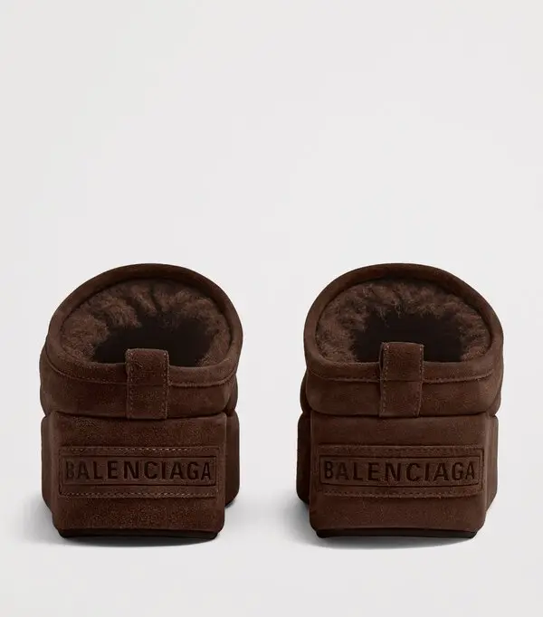 Balenciaga Alaska Platform Mules