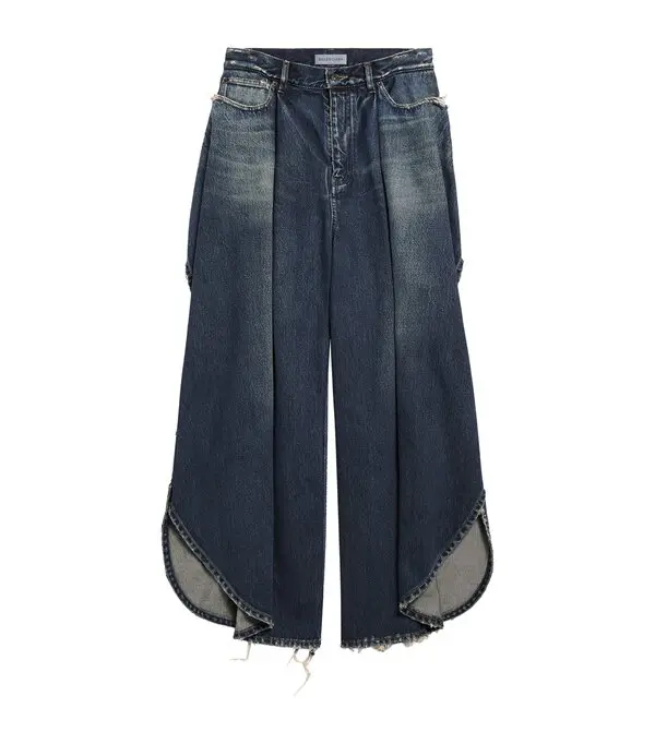 Balenciaga Oversized Distressed Jeans