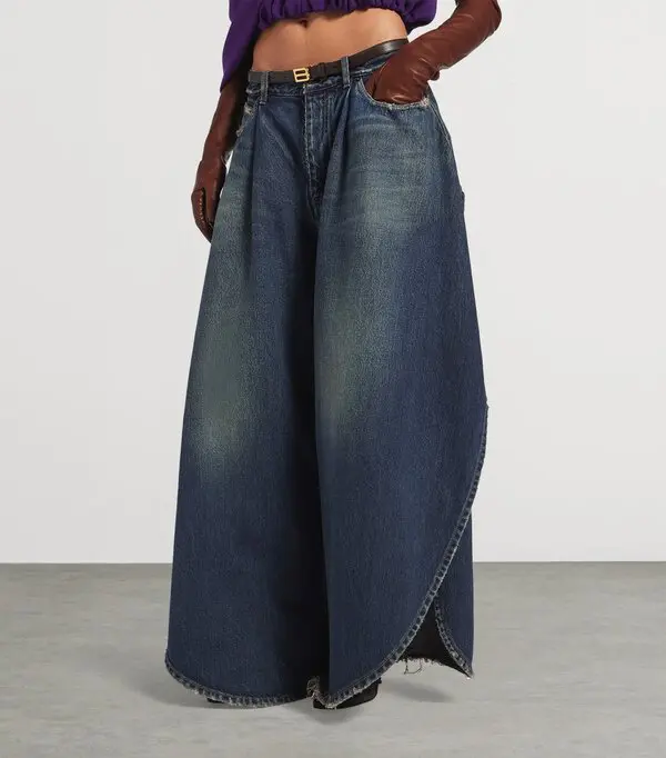 Balenciaga Oversized Distressed Jeans