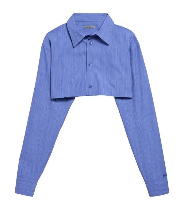 Balenciaga Cropped Shirt