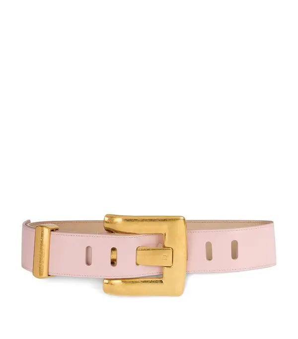 Balmain Leather Anthem Belt