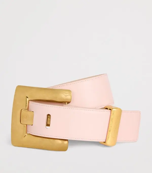 Balmain Leather Anthem Belt