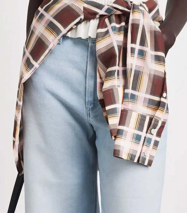 Paige Cropped Anessa Wide-leg Jeans - Blue