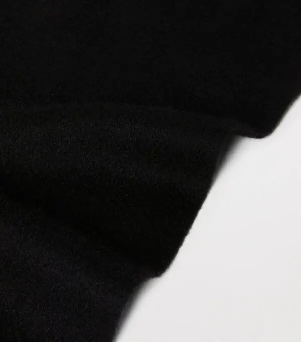 Max Mara Cashmere Monogram Scarf