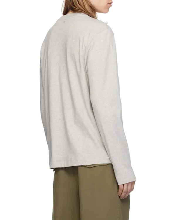 AMI Paris De Coeur Long Sleeves T-shirt