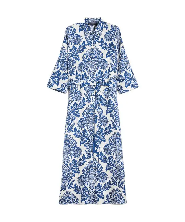 Max Mara Camelia All-over Patterned Dress