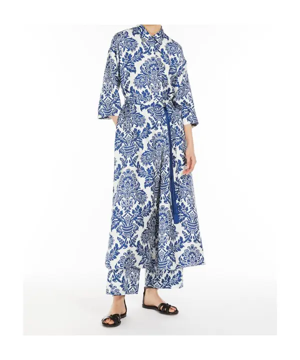 Max Mara Camelia All-over Patterned Dress