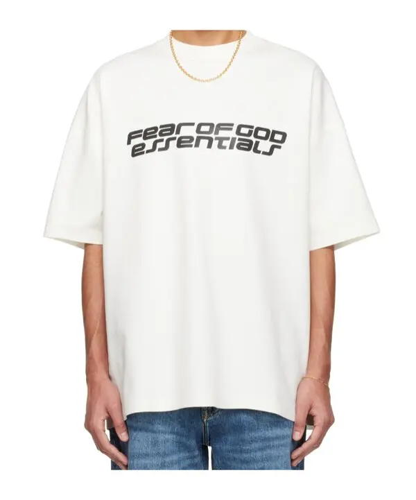 Fear Of God Ponte 90s T-shirt - Ivory