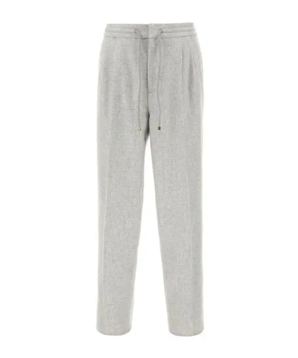 Brunello Cucinelli Drawstring Waist Trousers - Grey