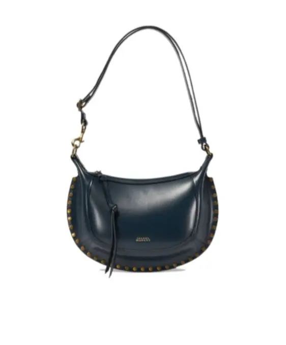 Isabel Marant Étoile Studded Shoulder Bag - Black