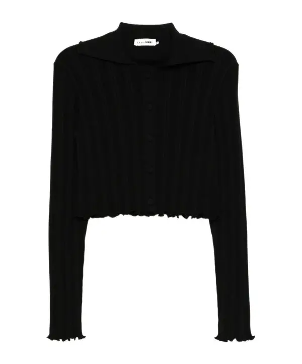 JIL SANDER Frilled Cardigan