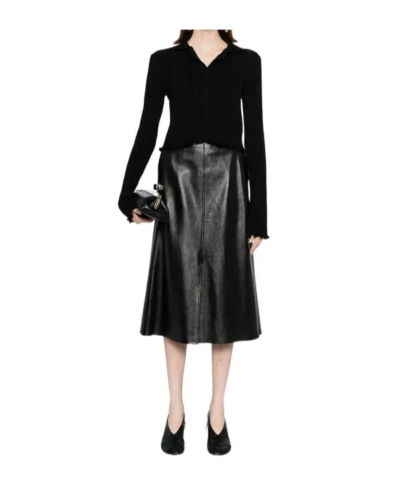 JIL SANDER Frilled Cardigan