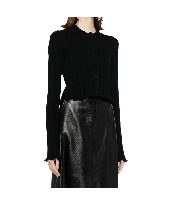 JIL SANDER Frilled Cardigan