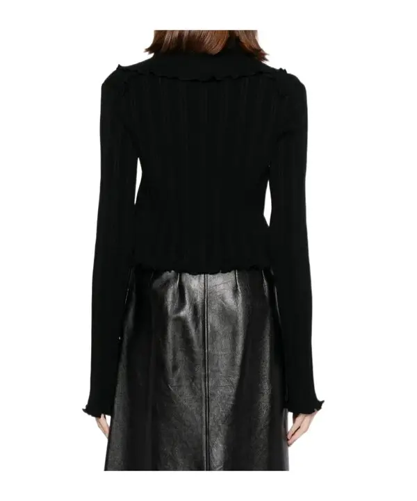 JIL SANDER Frilled Cardigan