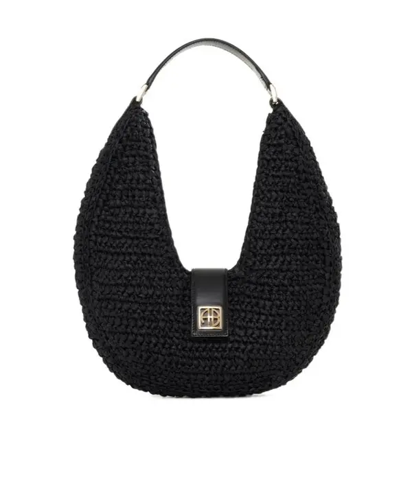 ANINE BING Lou Shoulder Bag - Black