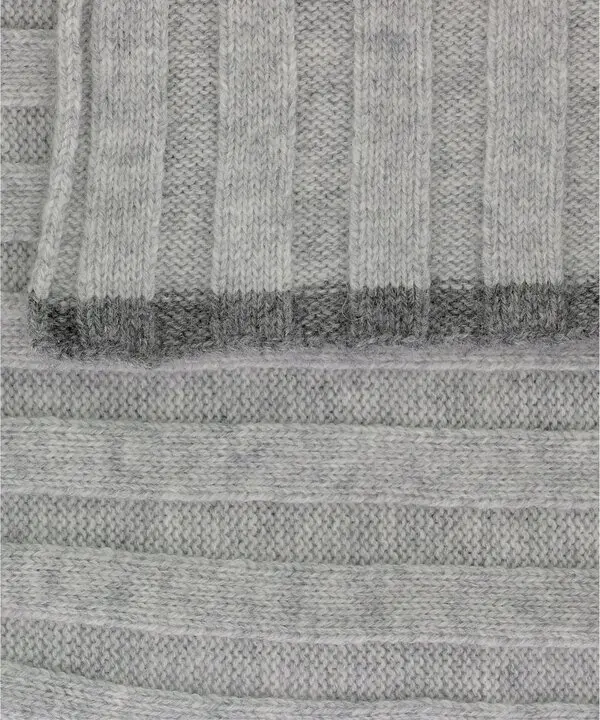 Brunello Cucinelli Ribbed Knit Scarf