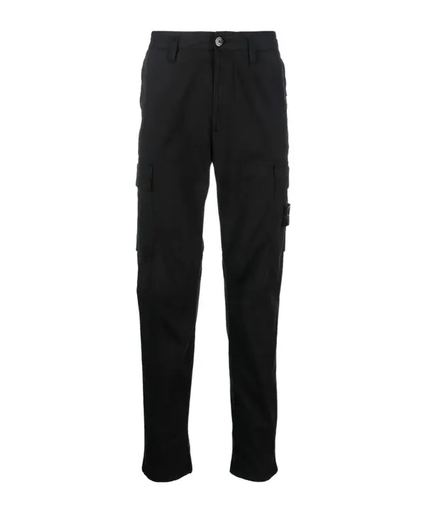 Stone Island Logo-patch Cargo Pants