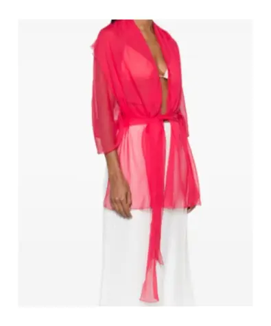 Alberta Ferretti Long-sleeved Casual Jacket